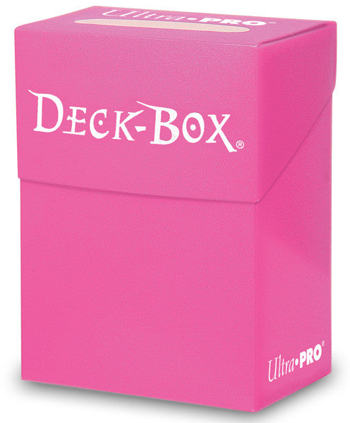 ULTRA PRO Bright Pink Deck Box – The Games Corner