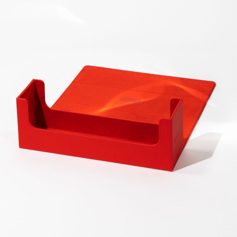 Ultimate Guard Arkhive 400+ XenoSkin Monocolor Red Deck Box – The Games ...