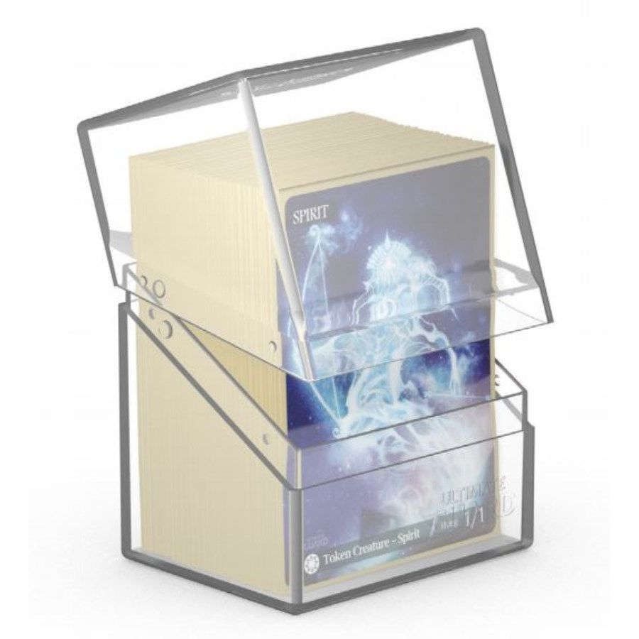 Ultimate Guard Boulder Deck Case 80+ Standard Size Clear Deck Box – The ...
