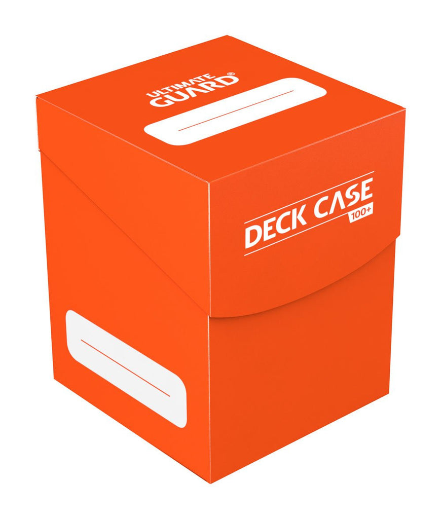 Ultimate Guard Deck Case 100+ Standard Size Orange Deck Box – The Games ...