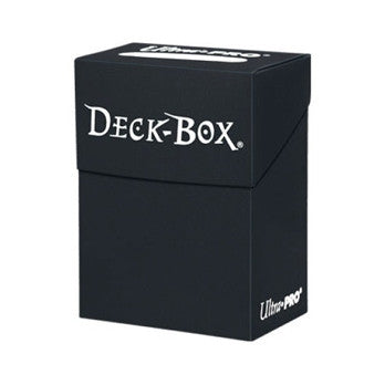 Ultra Pro Solid Black Deck Box – The Games Corner