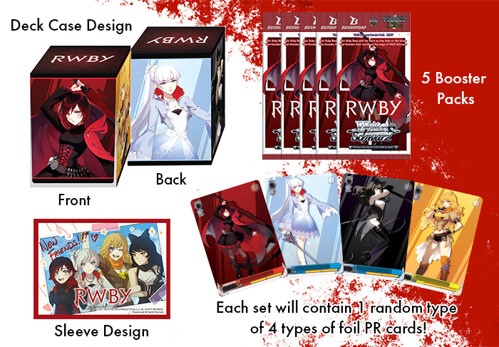 Weiss Schwarz RWBY English Supply Set (Release date: 22 Dec 2021) – The ...