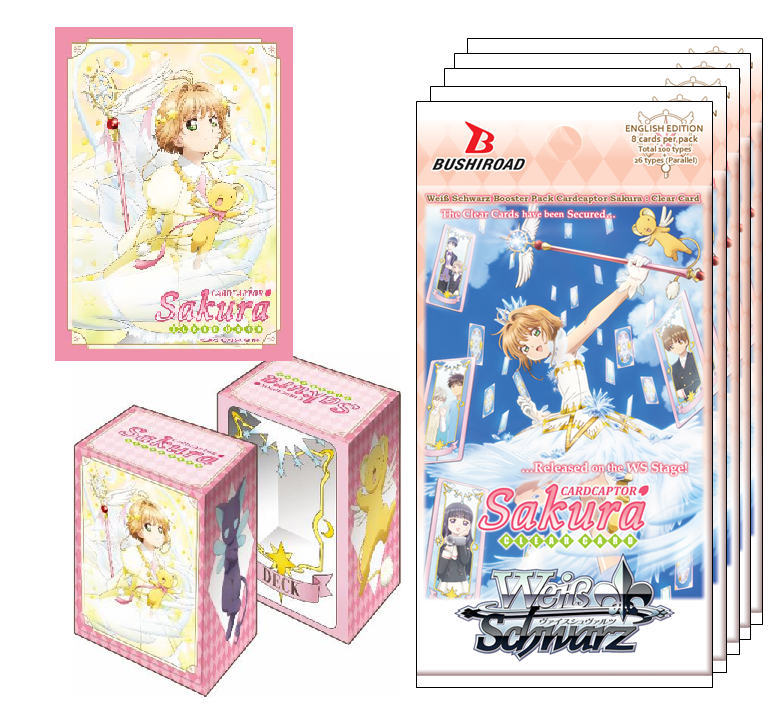 Weiss Schwarz Cardcaptor Sakura: Clear Card Supply Set-English (Releas ...