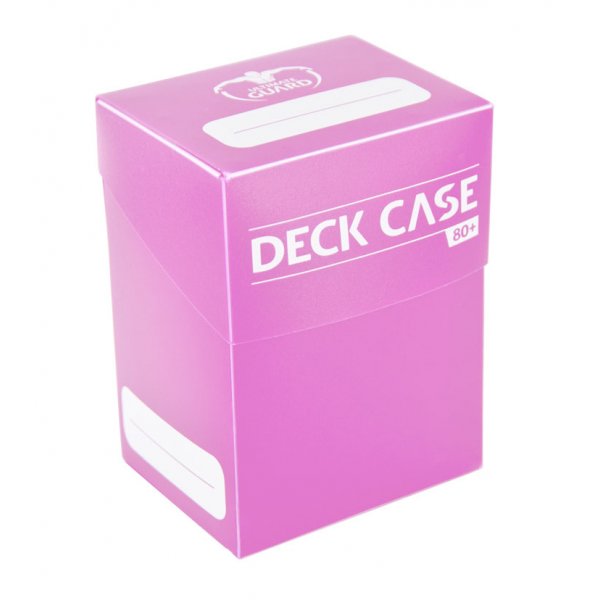 Deck Box Ultimate Guard Deck Case 80+ Standard Size Pink – The Games Corner